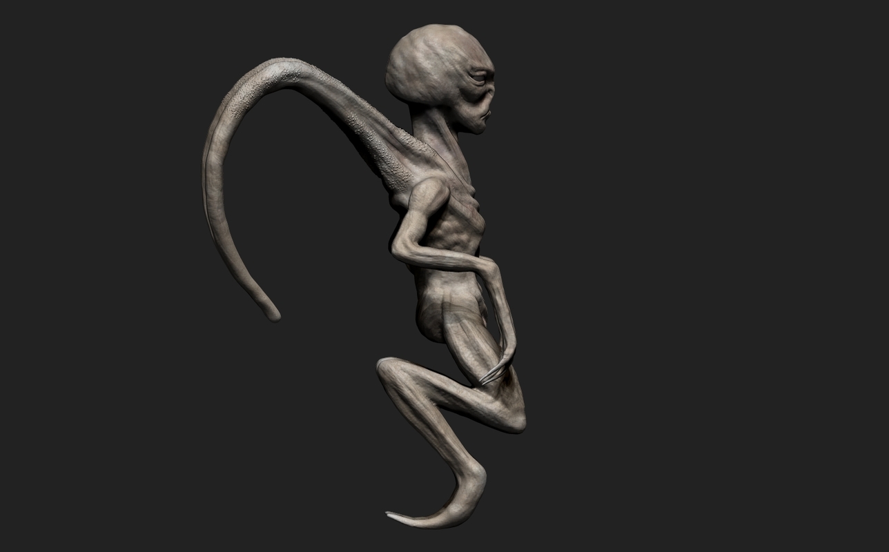 3d 3ds alien