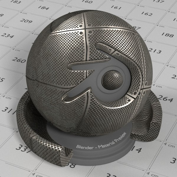 Materials metal tiles spaceship