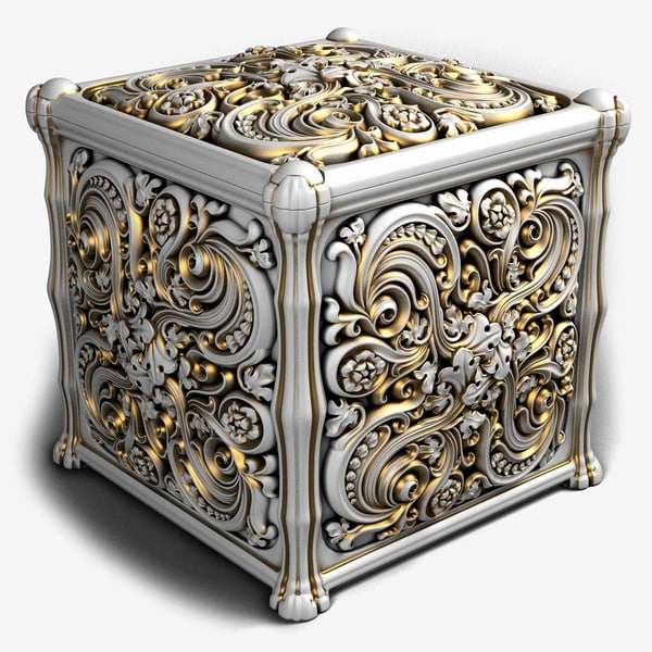 3d fretwork model