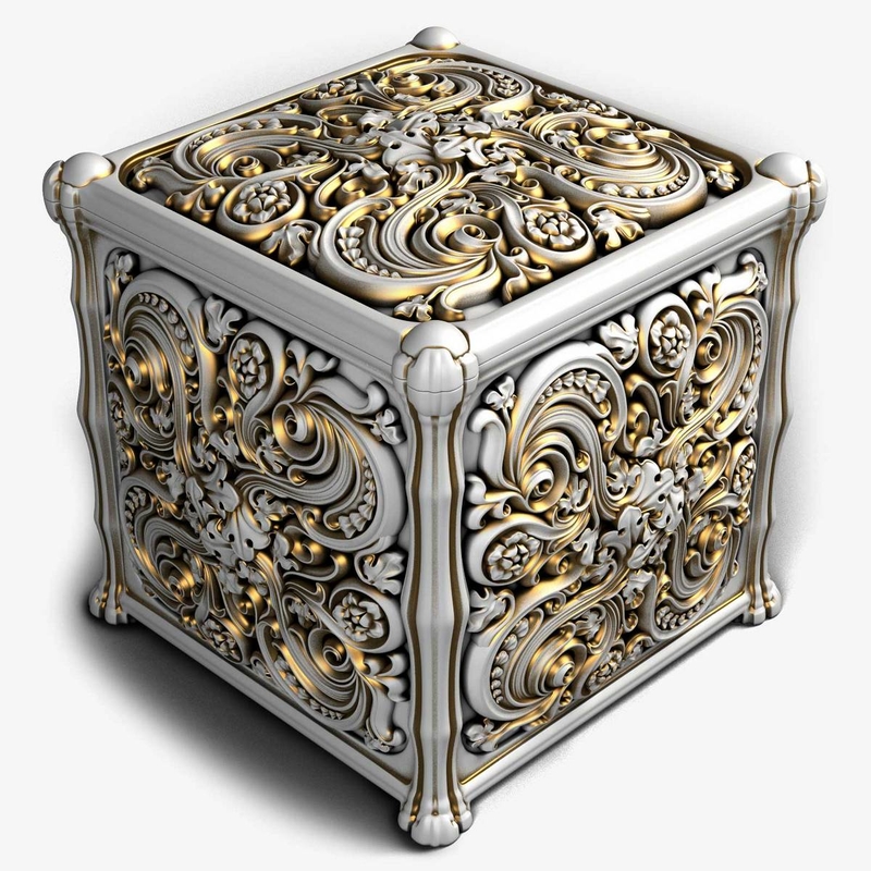 casket 3d model