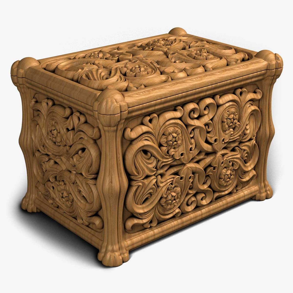 casket 3d model