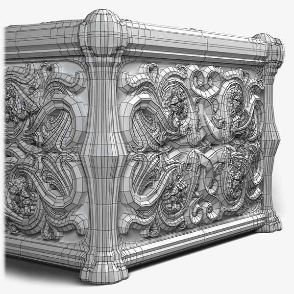 casket 3d model