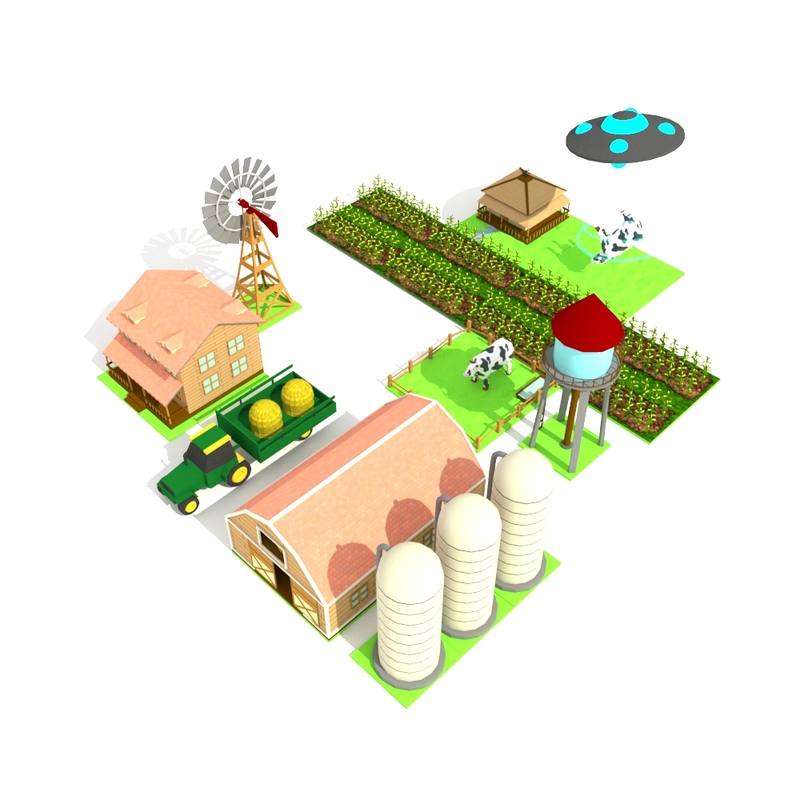 farm 3d model