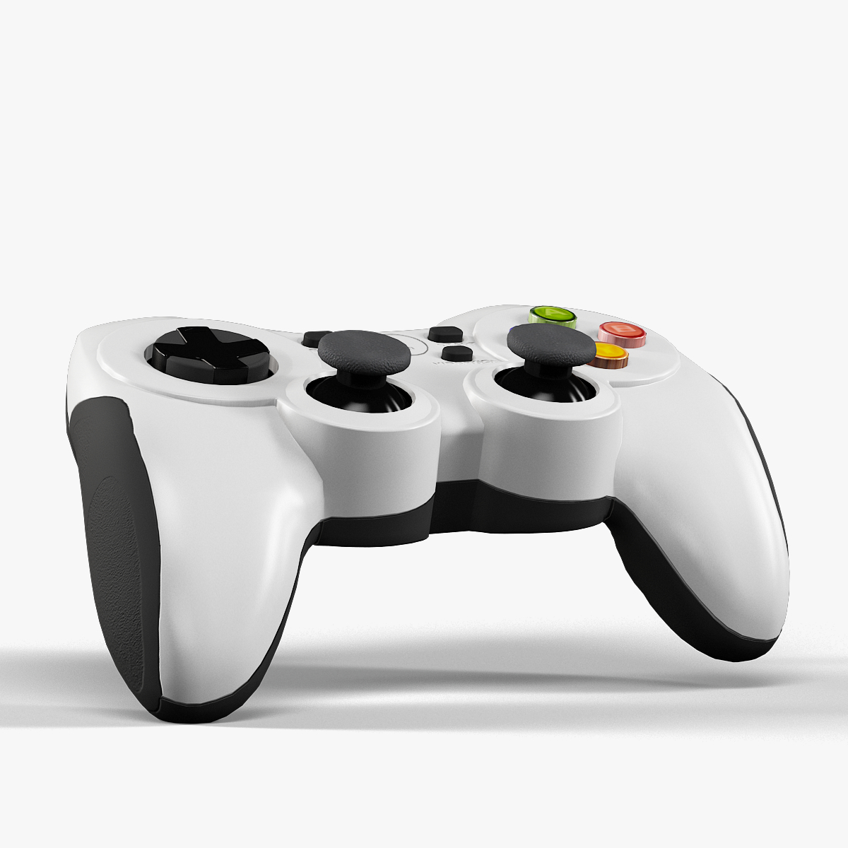 3d model logitech wireless gamepad f710