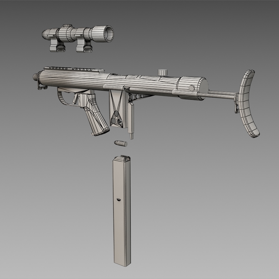 free max mode sidewinder submachine gun