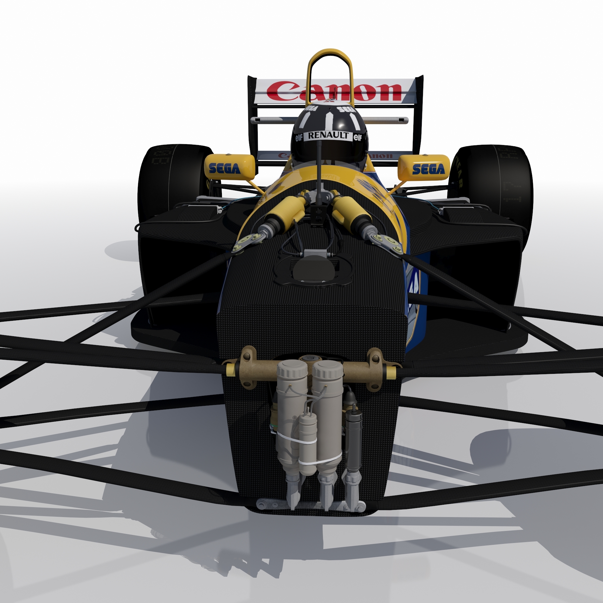 Williams FW15C Modelo 3D - TurboSquid 967599