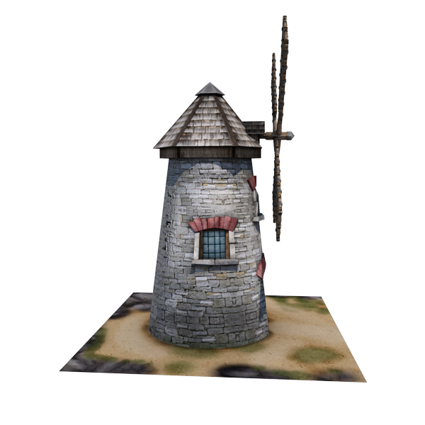 3ds max medieval wind buildings