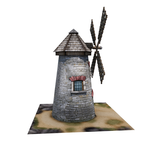 3ds max medieval wind buildings