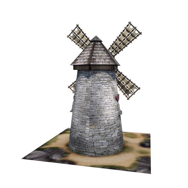 3ds max medieval wind buildings