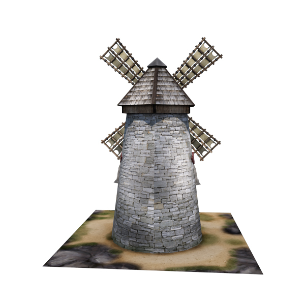 3ds max medieval wind buildings