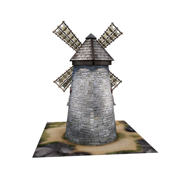 3ds max medieval wind buildings