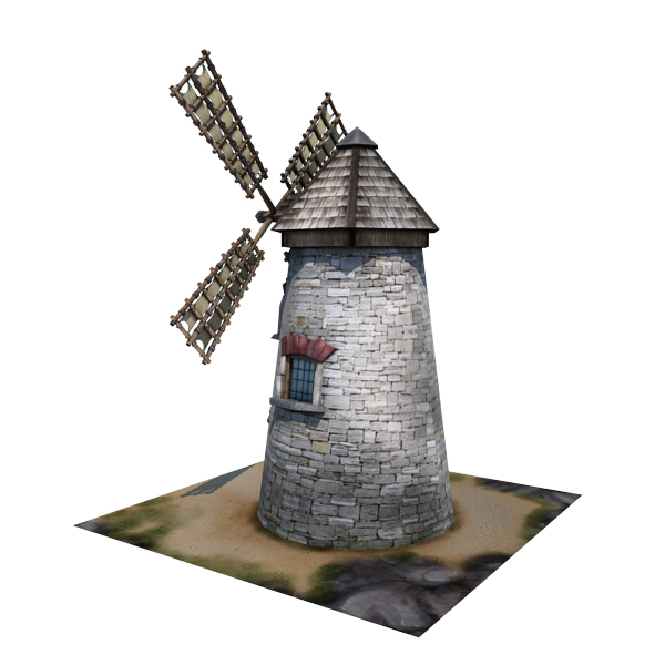 3ds max medieval wind buildings