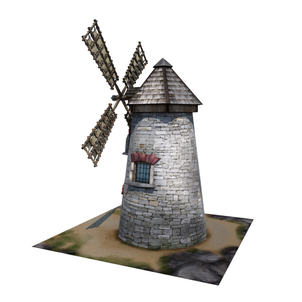 3ds max medieval wind buildings