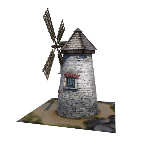 3ds max medieval wind buildings