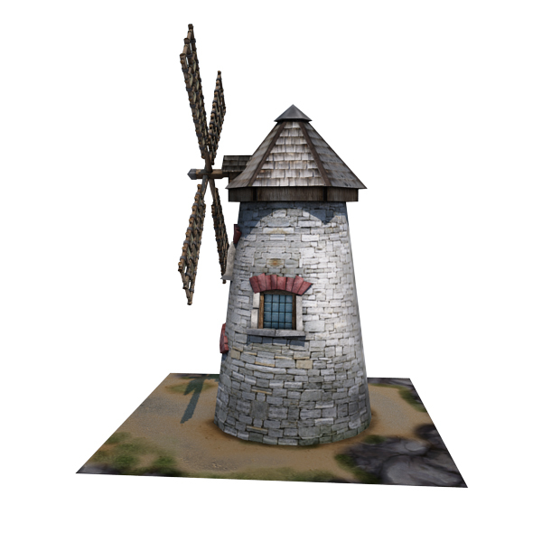 3ds max medieval wind buildings