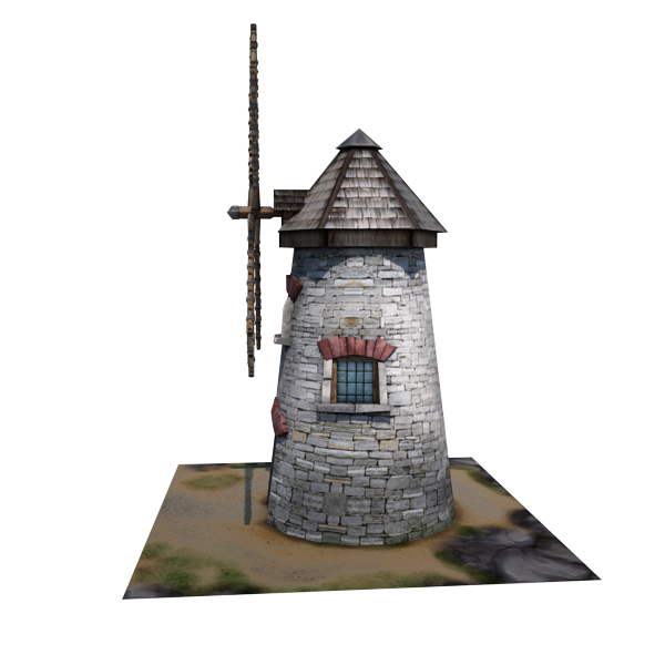 3ds max medieval wind buildings
