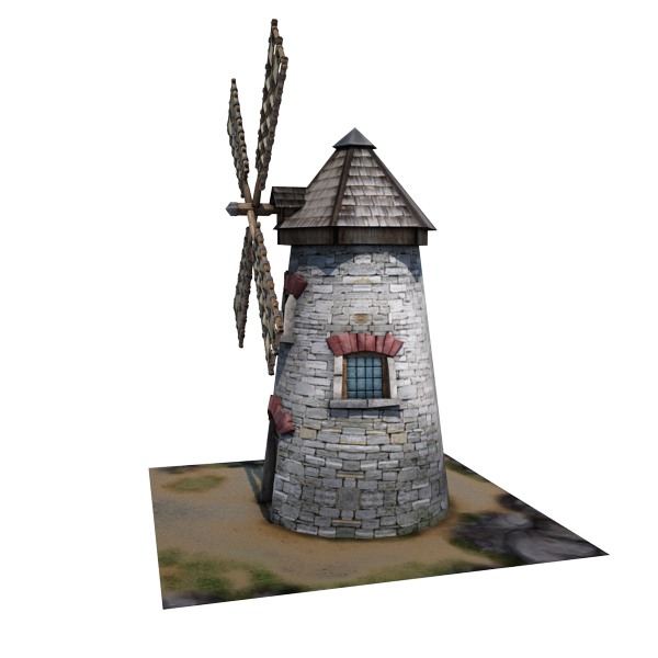 3ds max medieval wind buildings