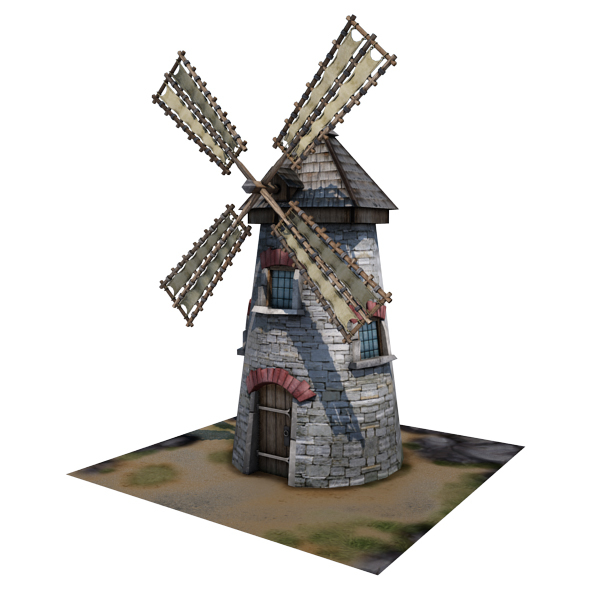 3ds max medieval wind buildings