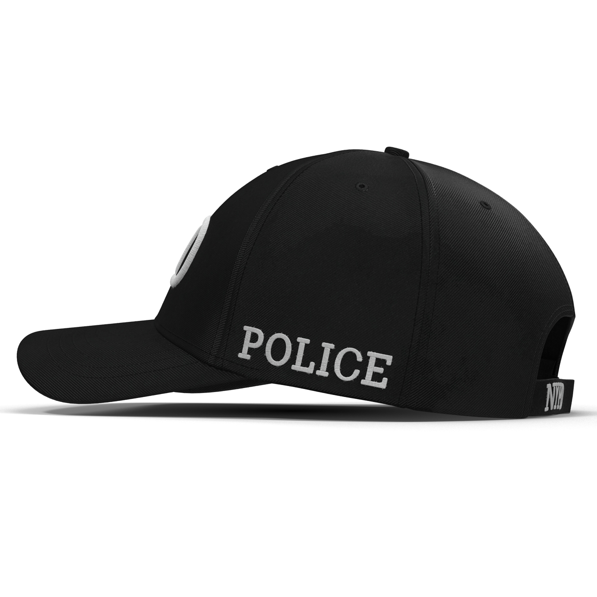 nypd police hat 3d model