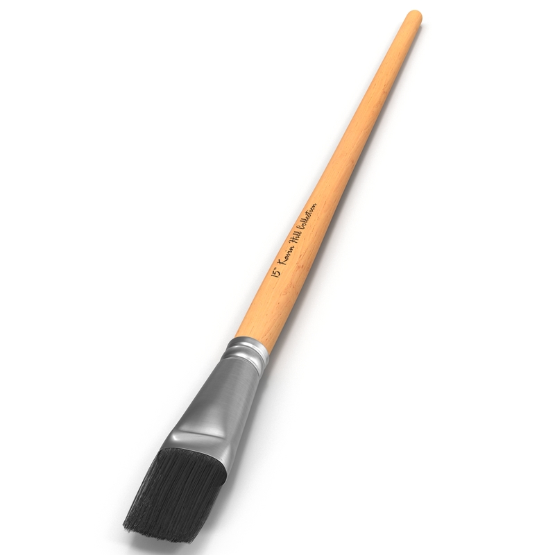 paint brush flat 2 max