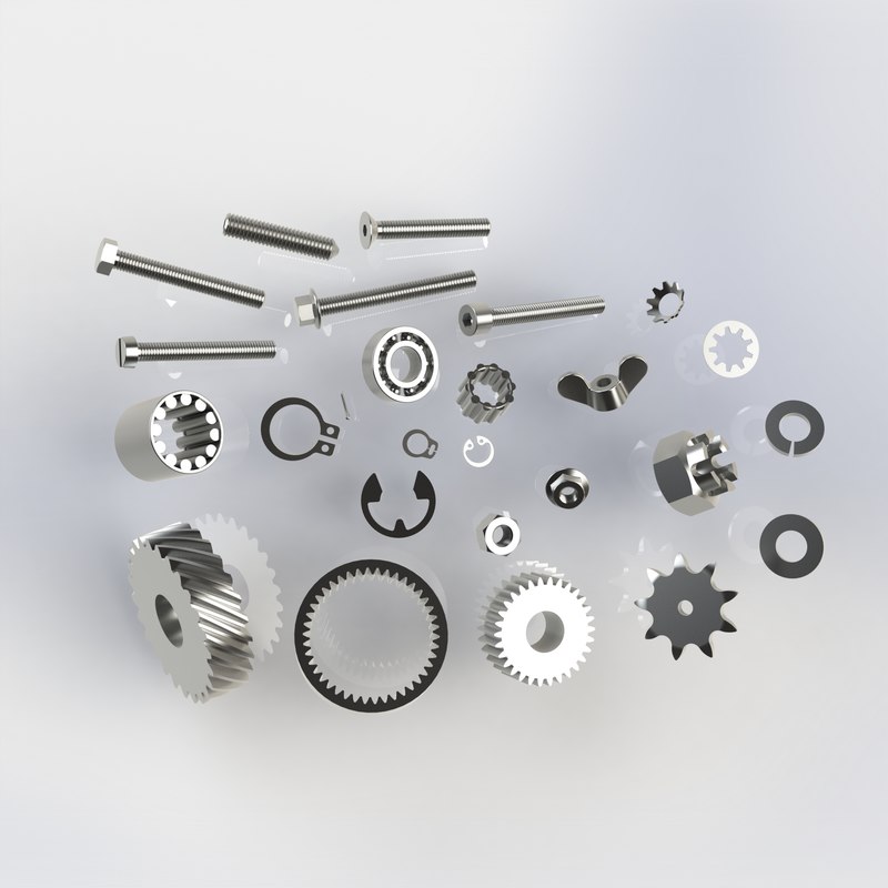 mechanical 26 3d model