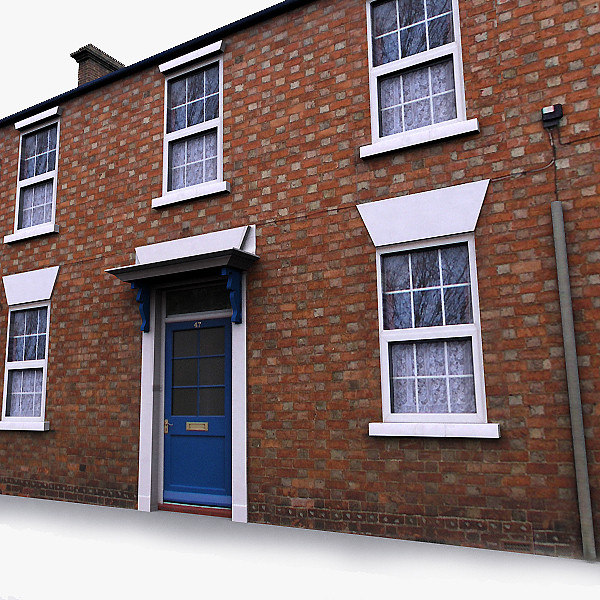 photorealistic european buildings set max