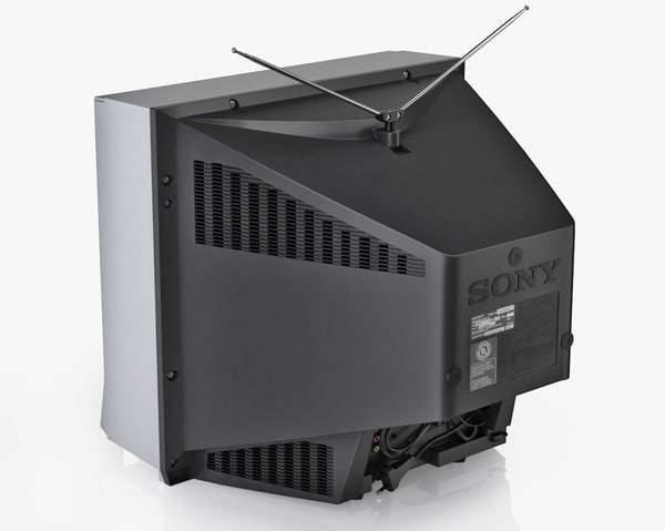 3d old tv sony trinitron