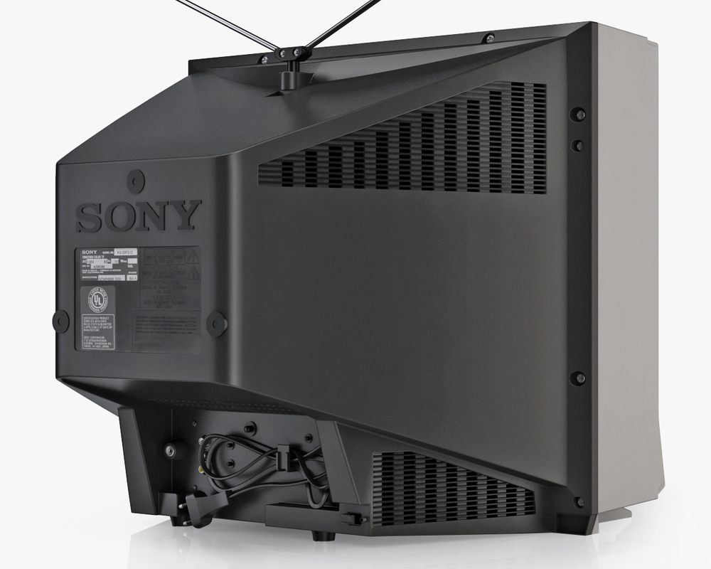 3d old tv sony trinitron