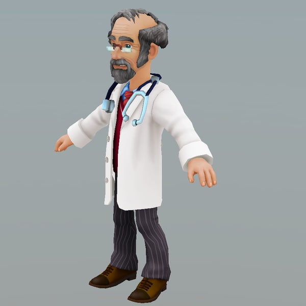 3d doctor animation