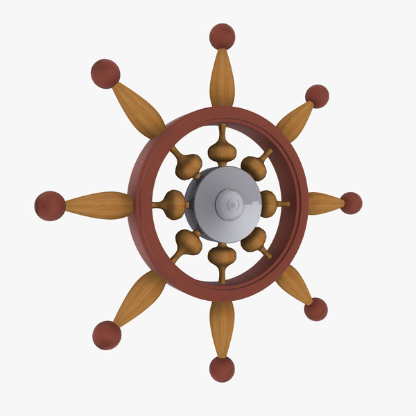 max wooden ship helm