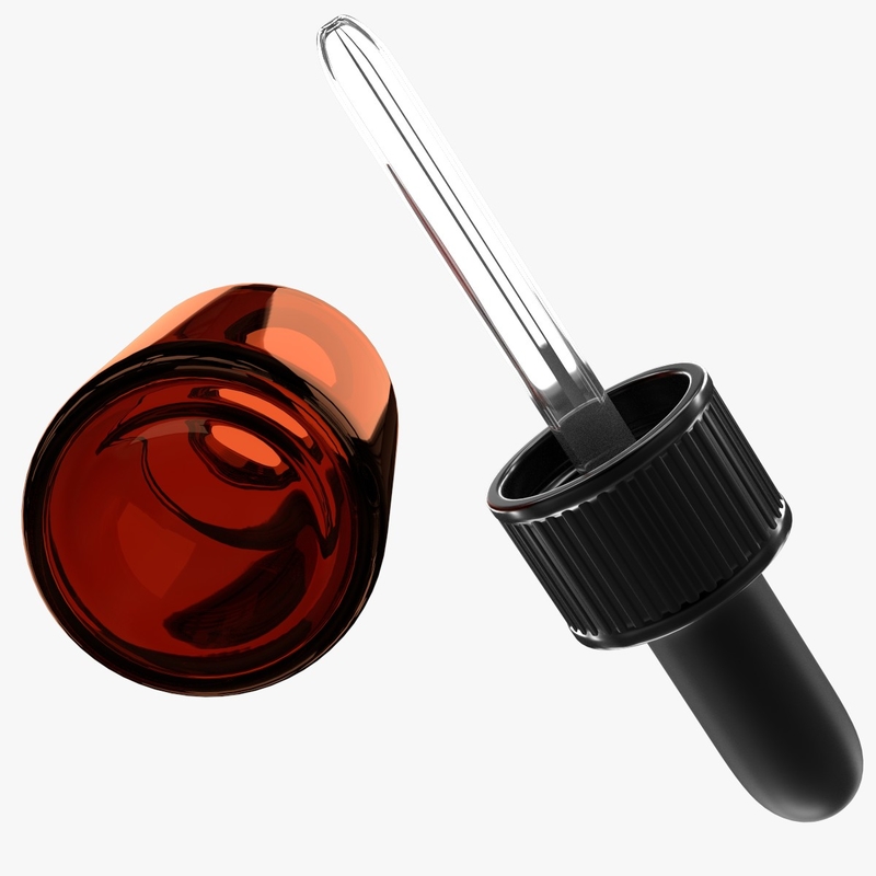3d eyedropper eye dropper model