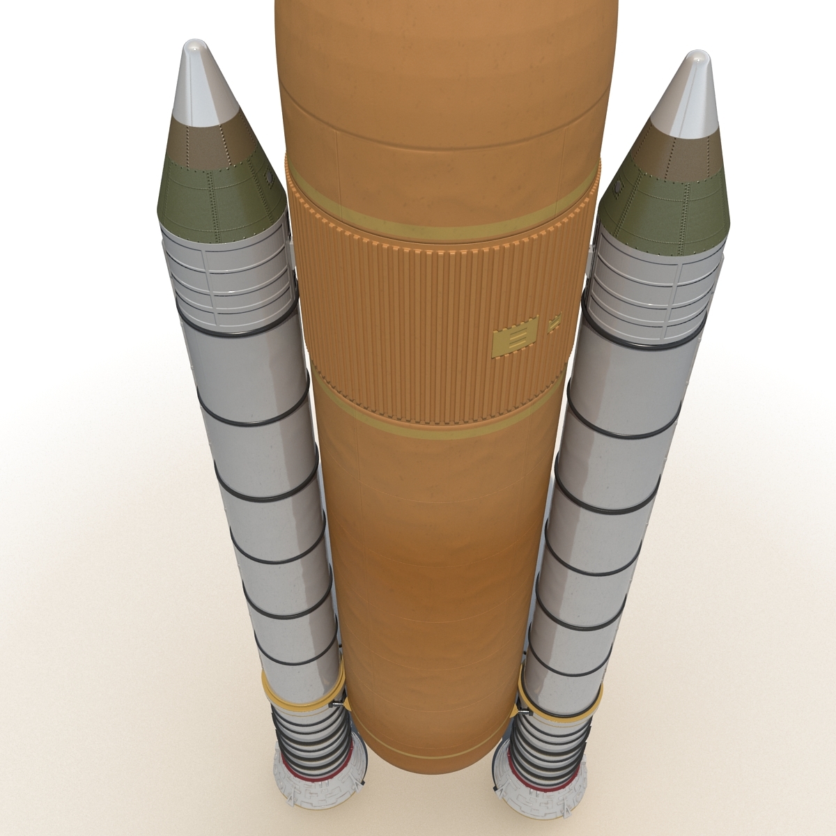 3d space shuttle boosters