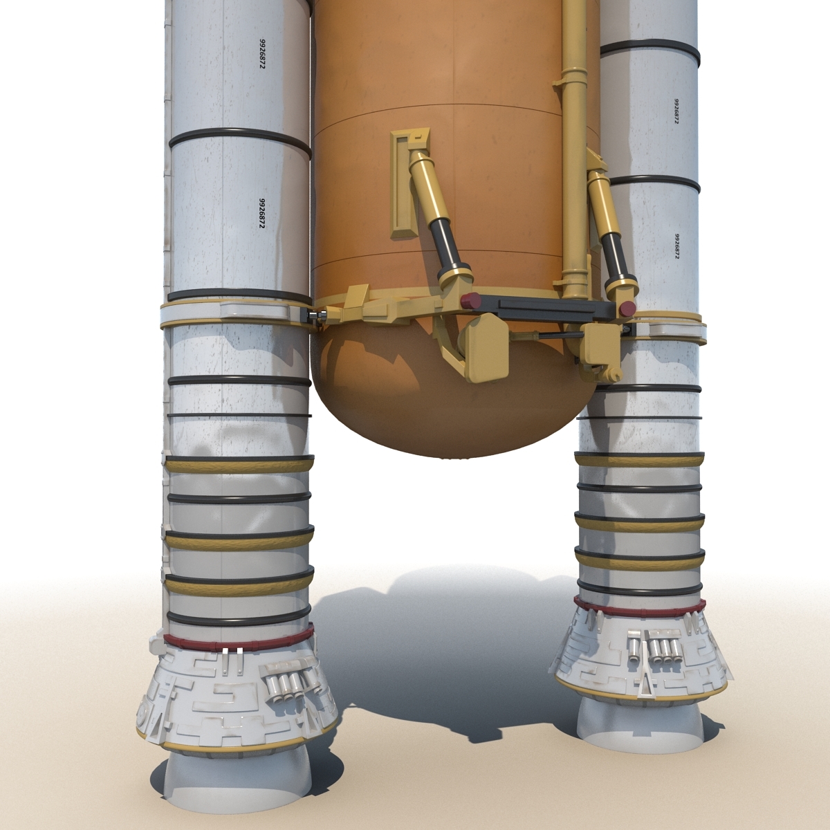 3d space shuttle boosters