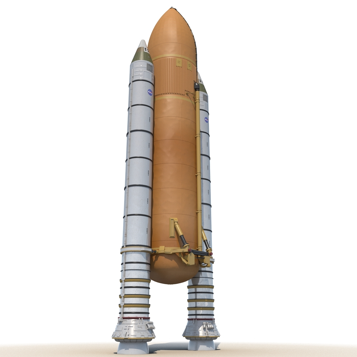 3d space shuttle boosters