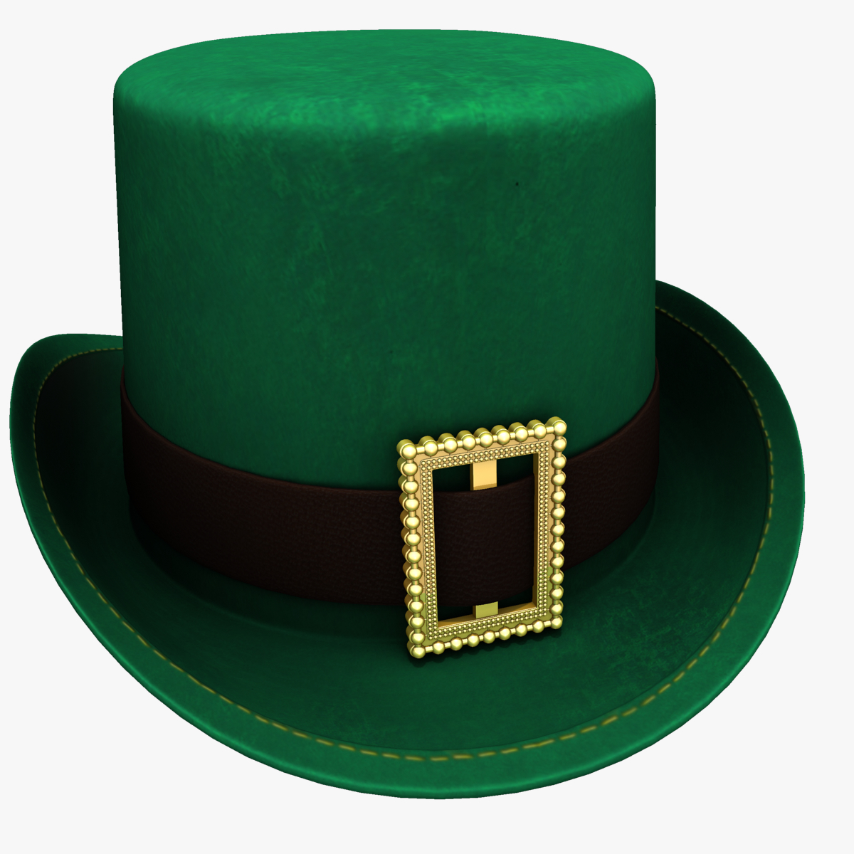 leprechaun hat 3d ma