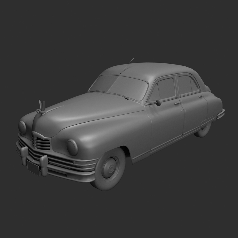 3d packard 1948 3