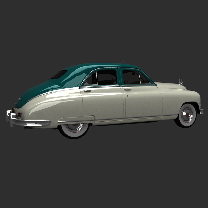 3d packard 1948 3