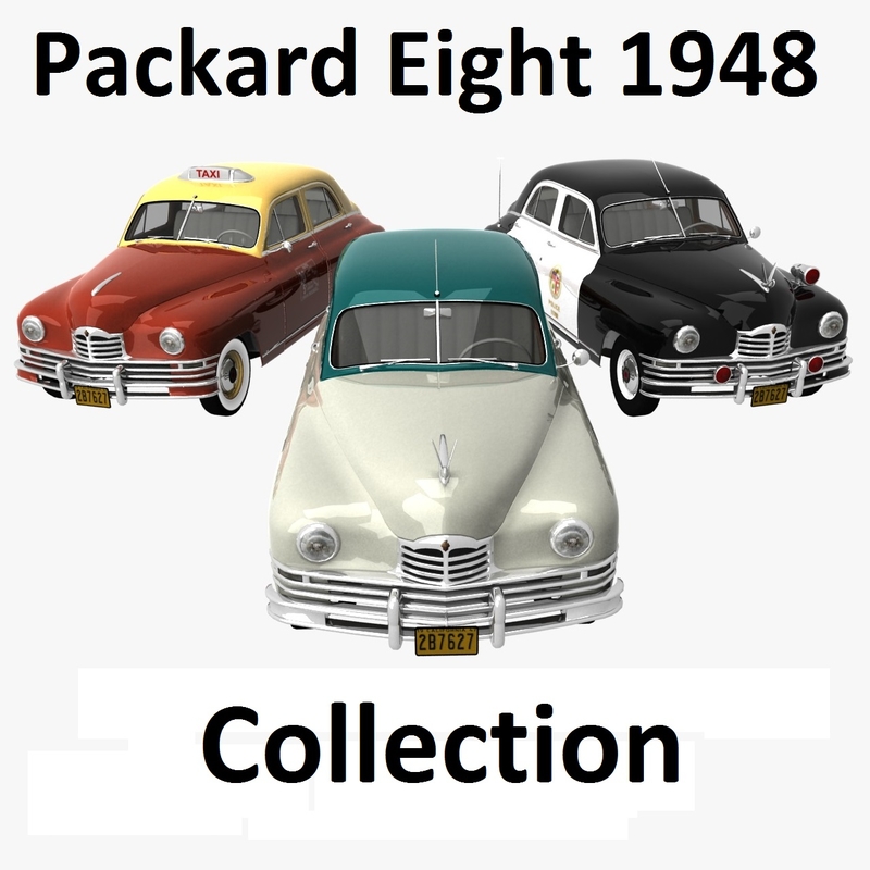 3d packard 1948 3