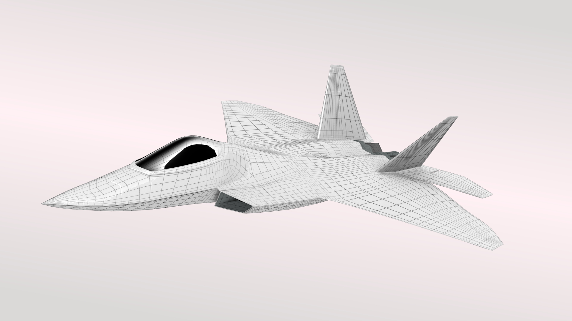 3d f-22 raptor