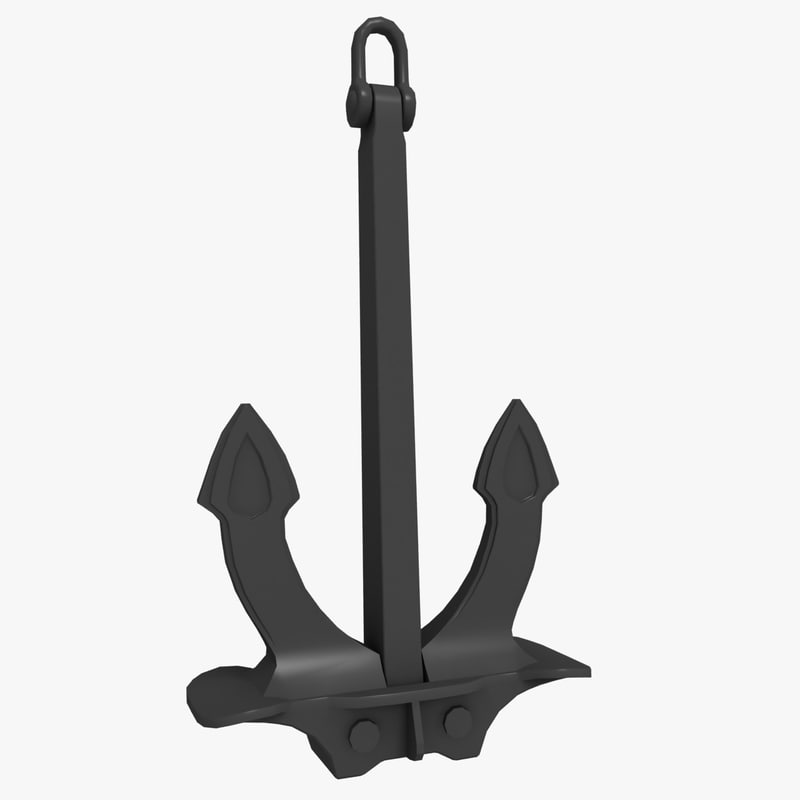 hall anchor 3d model