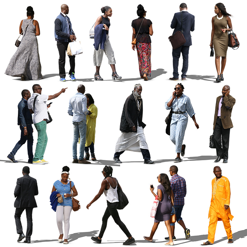 Texture Photoshop african people black