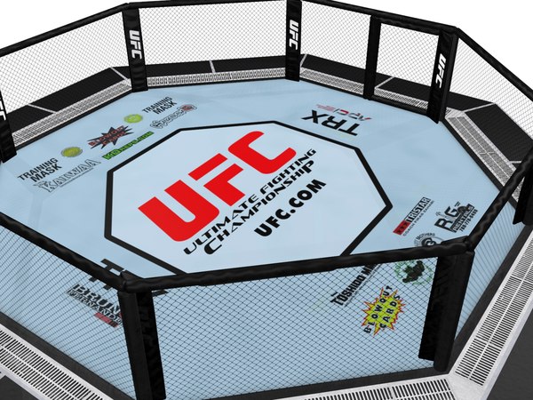 3ds max ufc octagon ring