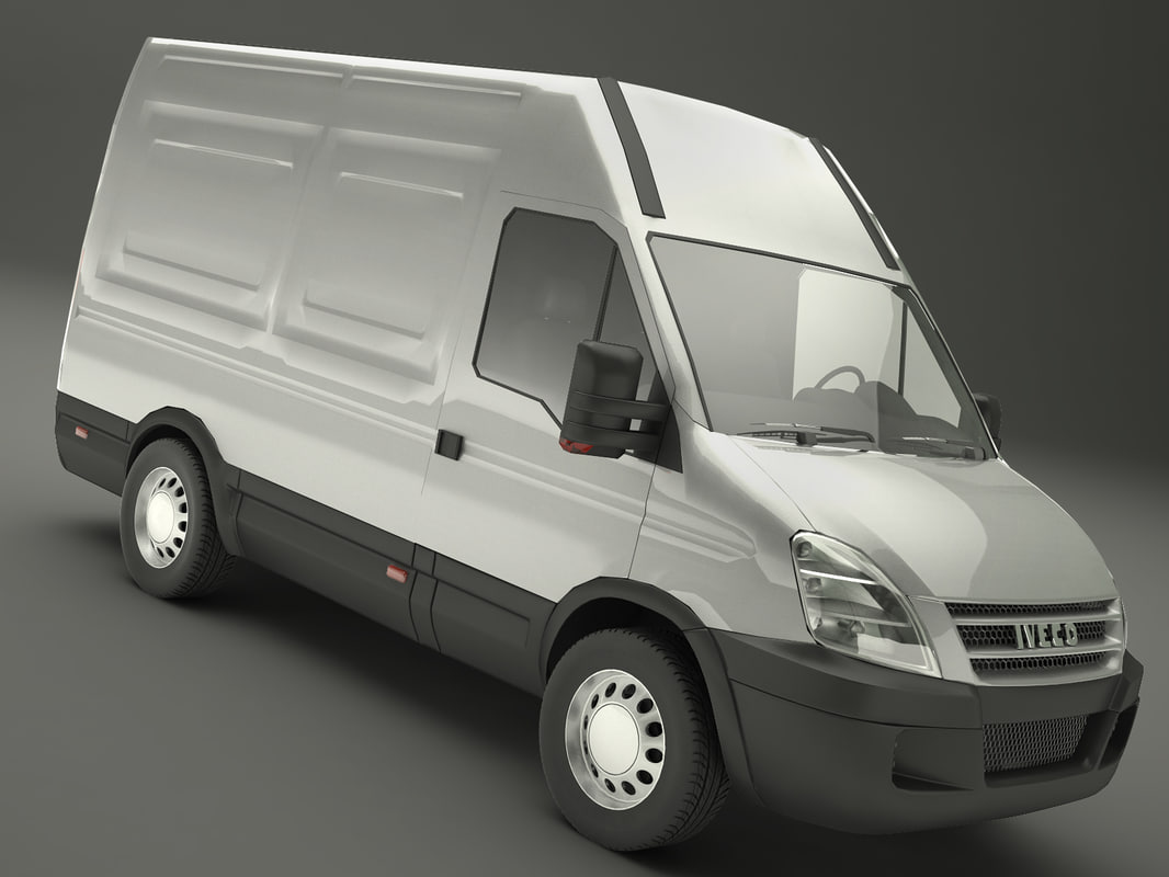 van iveco 3d obj