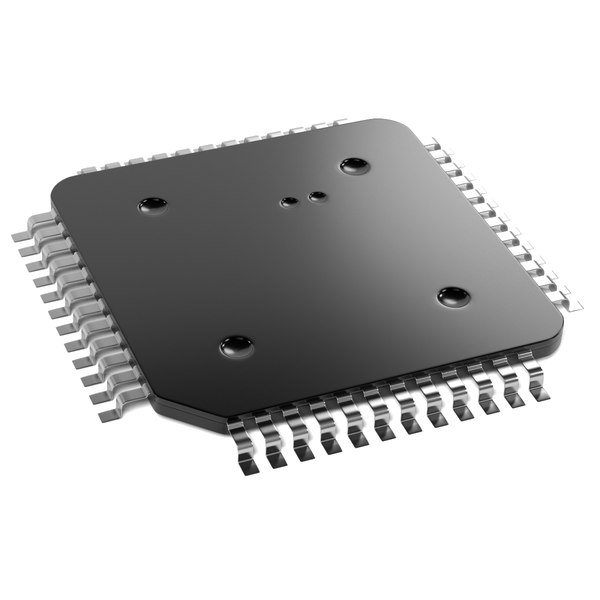 computer chips 3d model