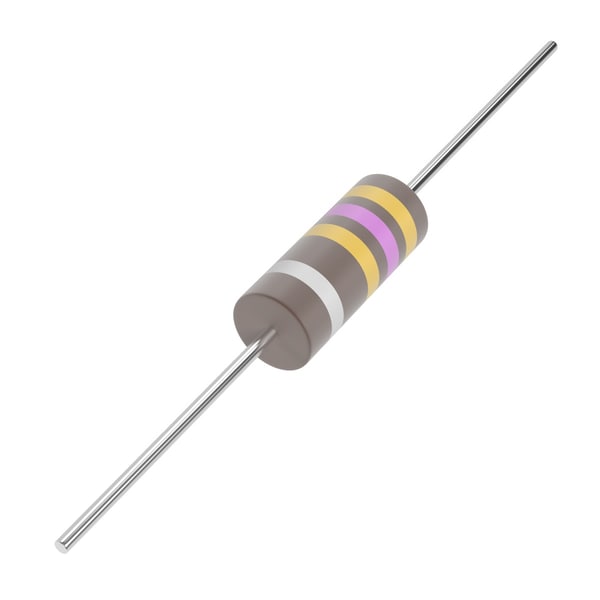 resistor 3d model