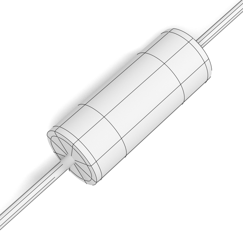 resistor 3d model