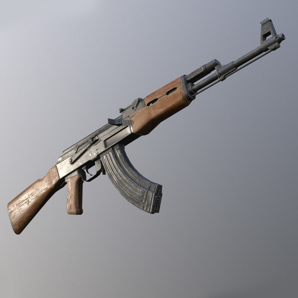 sv-98 sniper rifle 1p69 c4d