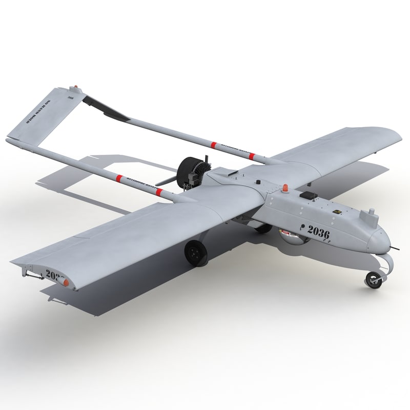 aai rq-7 shadow uav 3ds