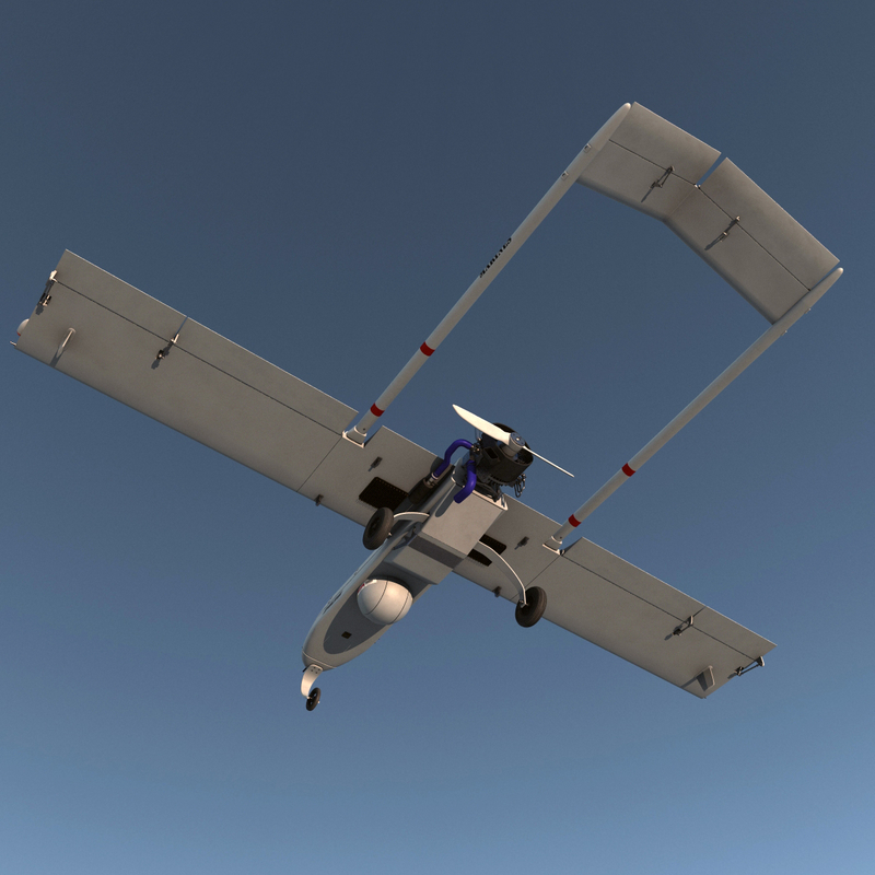 aai rq-7 shadow uav 3ds