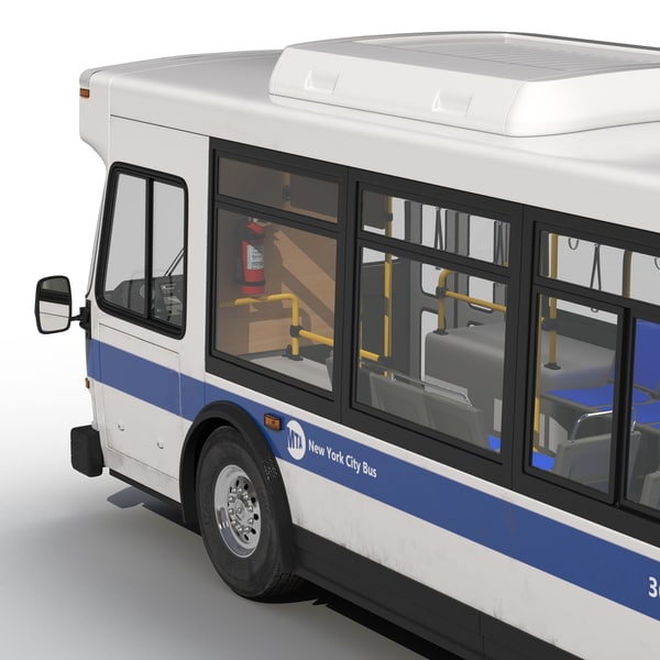 3d mta new york city bus
